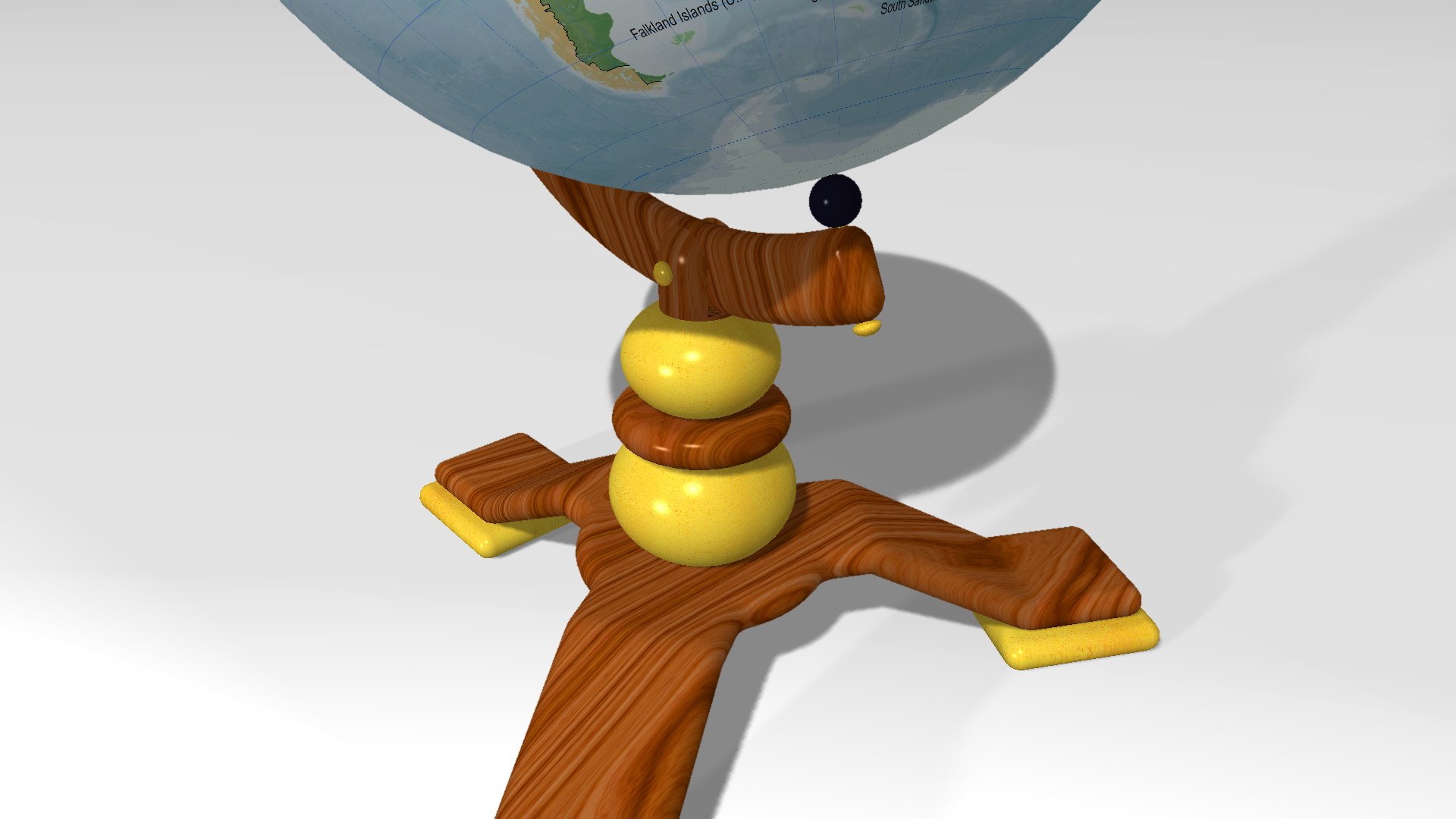 3D model Globe - Globus - TurboSquid 2023832