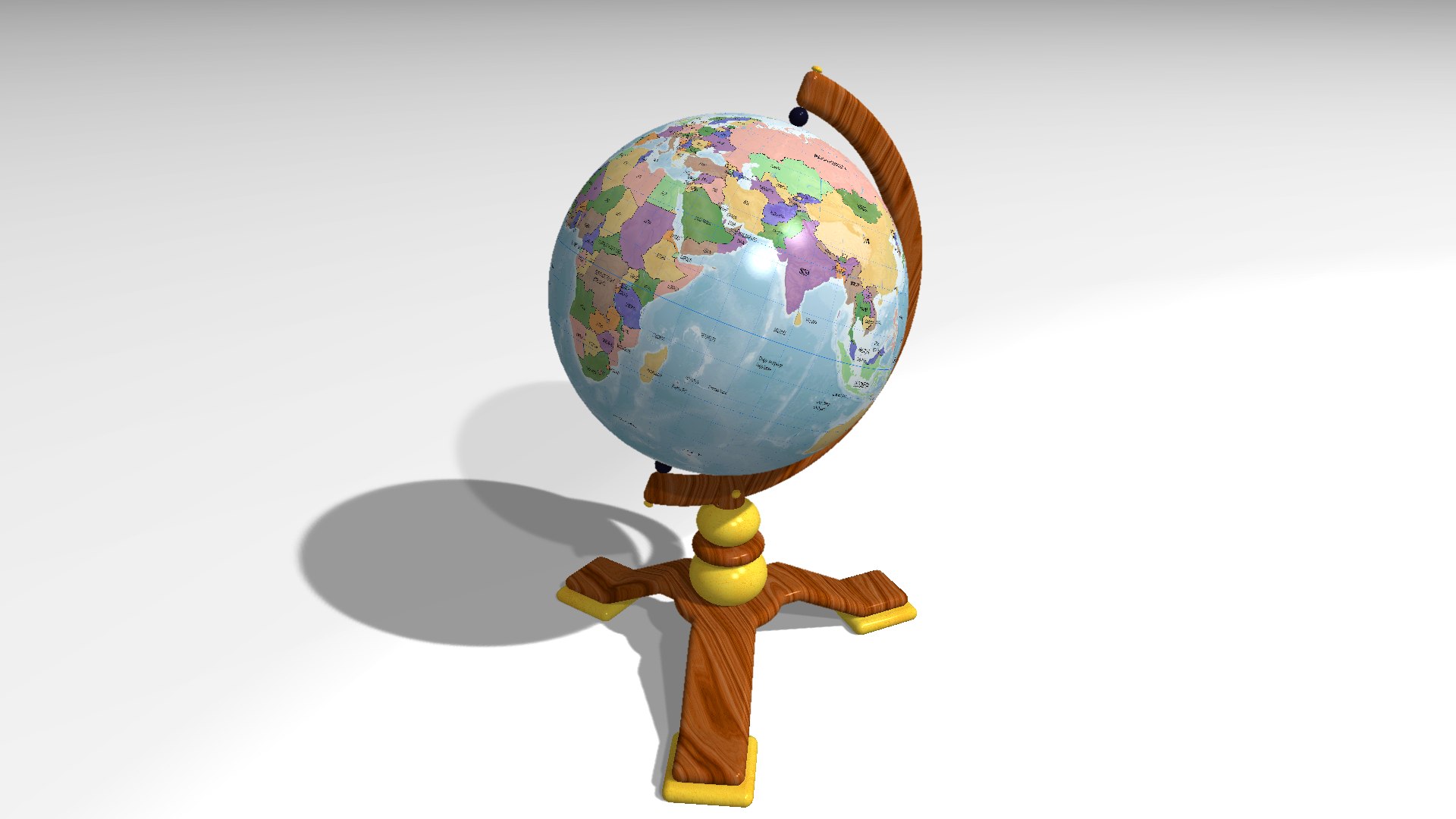 3D model Globe - Globus - TurboSquid 2023832