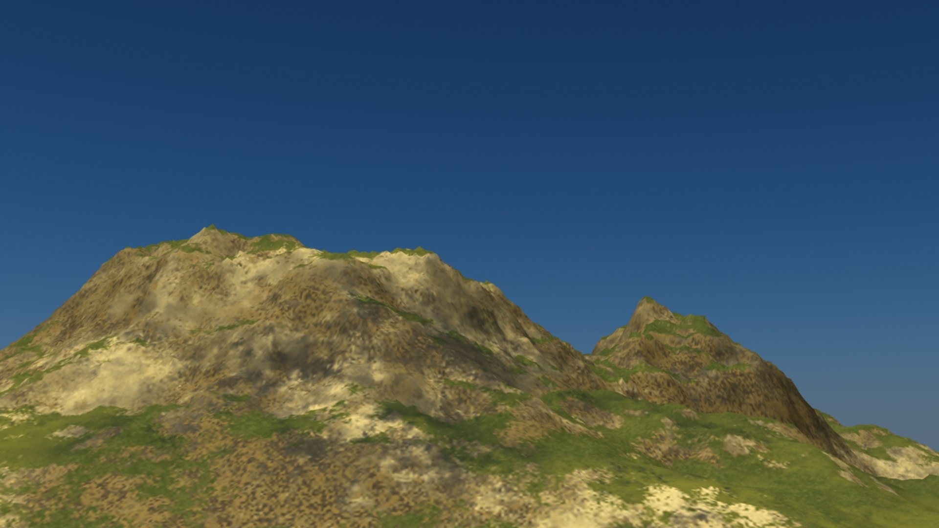 Terrain Rendering 3d Model