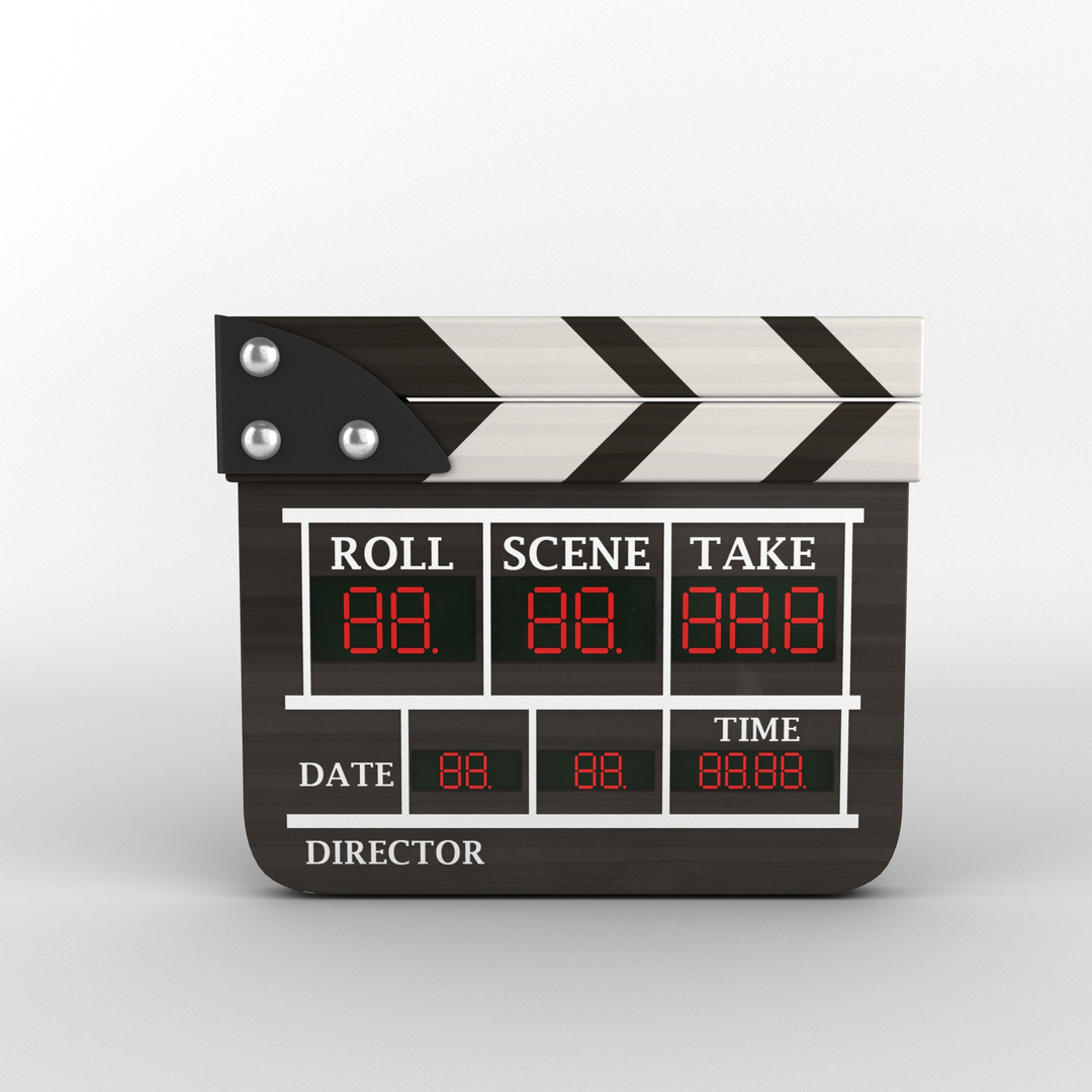 3D cinema director model - TurboSquid 1685880