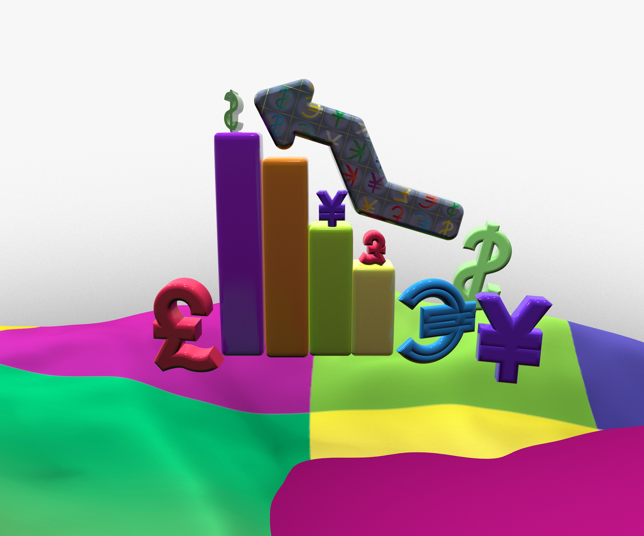 3D Model FOREX TRADING - TurboSquid 2103054