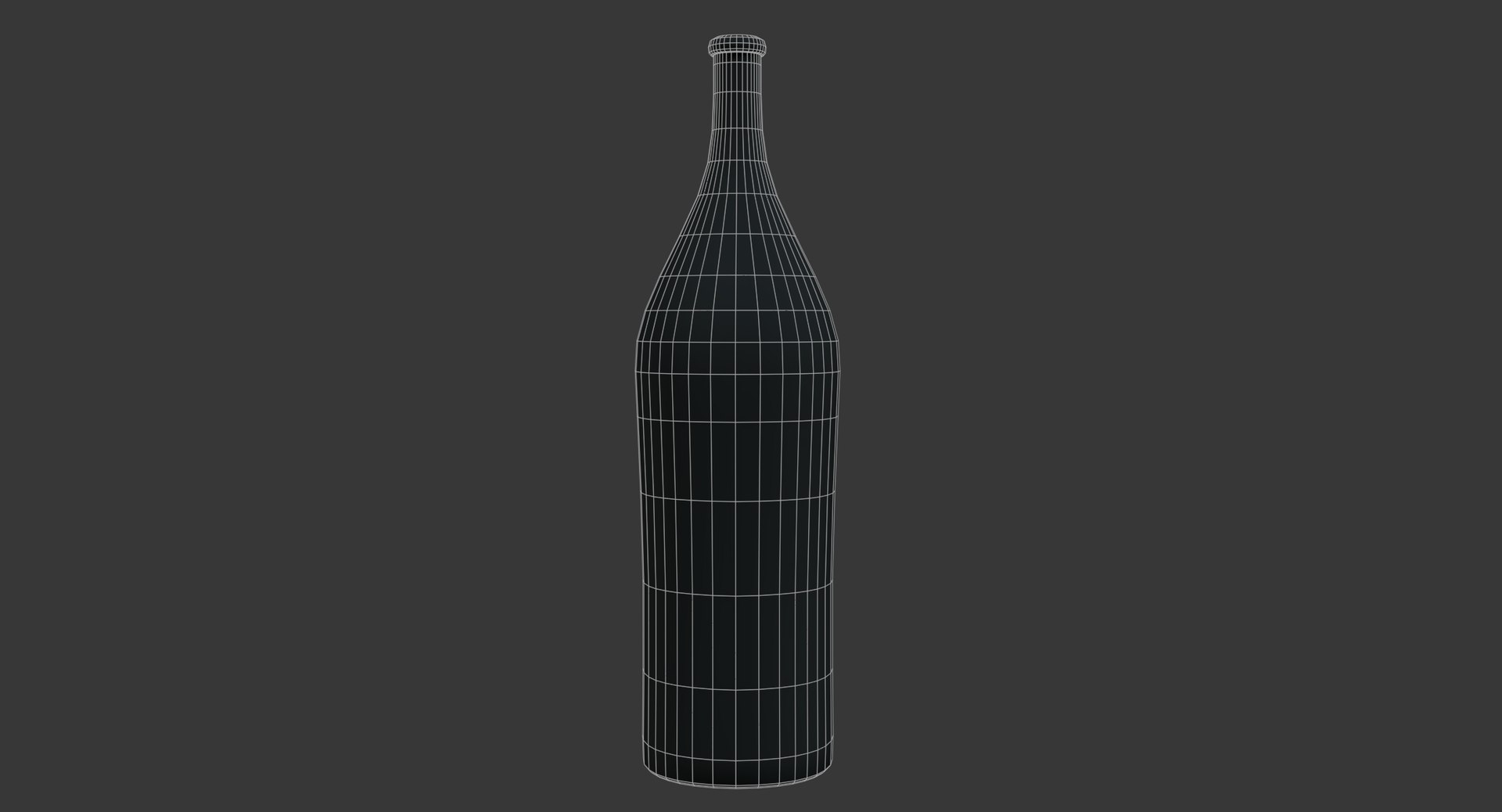 Quarter Bottle 3D - TurboSquid 1301297
