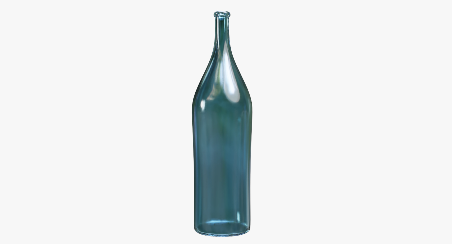 Quarter Bottle 3D - TurboSquid 1301297