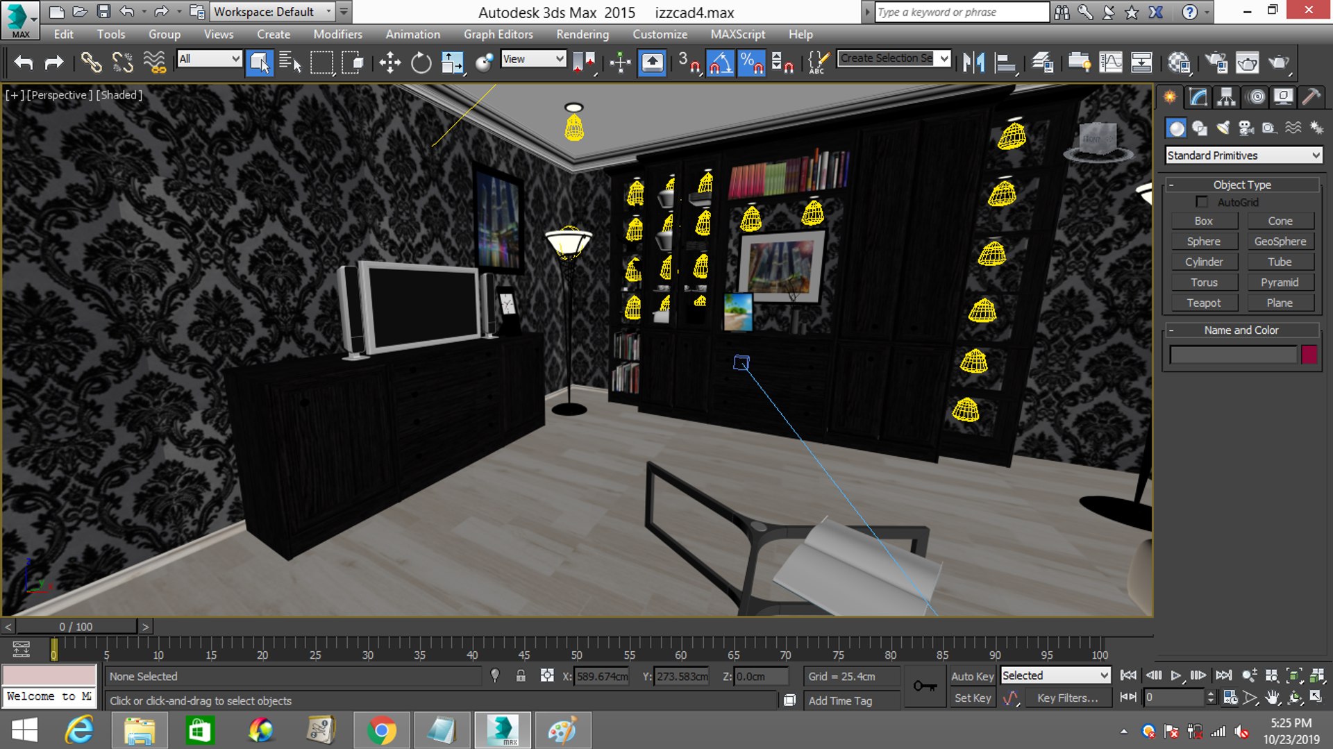 3D Simple Living Room Interior Design - TurboSquid 1463296