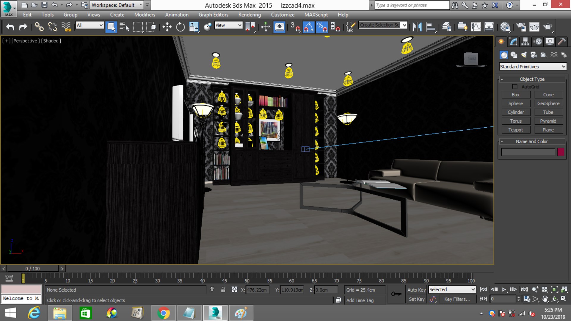 3D Simple Living Room Interior Design - TurboSquid 1463296