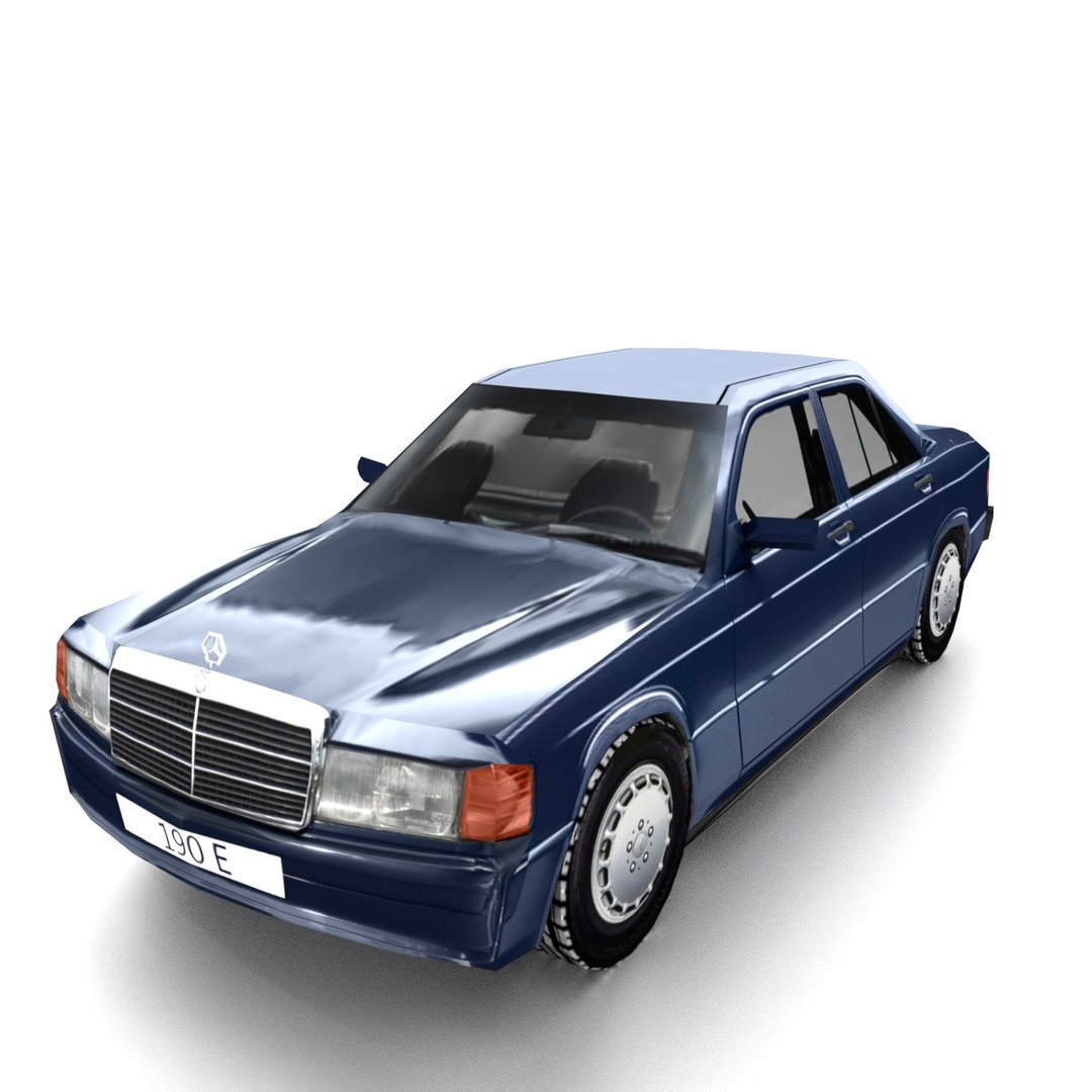 Mercedes 190e 3D Model - TurboSquid 1288666
