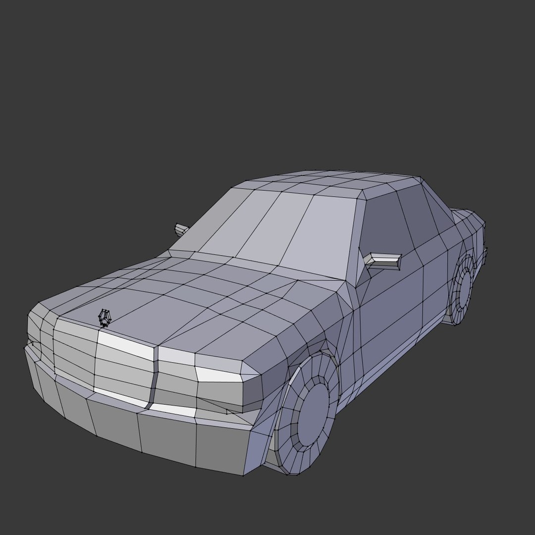 Mercedes 190e 3D Model - TurboSquid 1288666