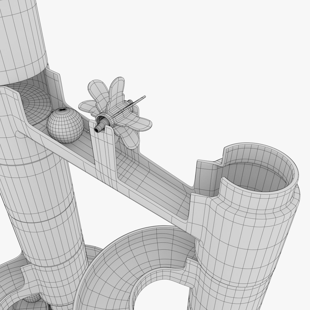 3d model marble toys
