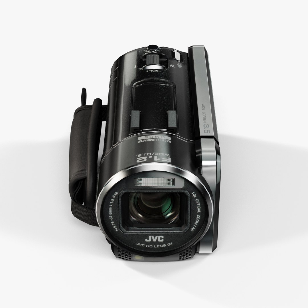 max low-poly jvc gz-gx1 black