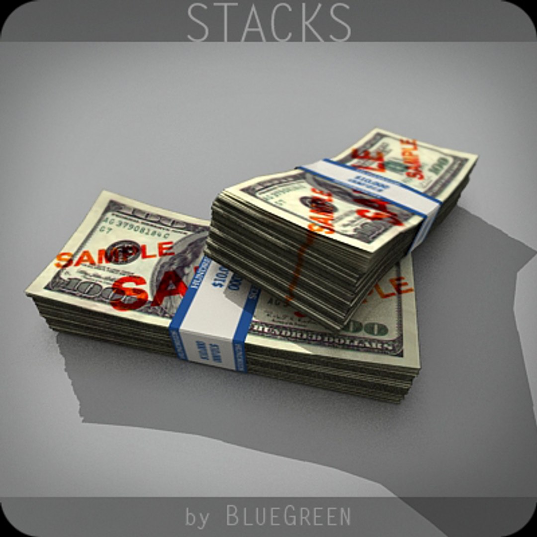 3d Stacks Currency