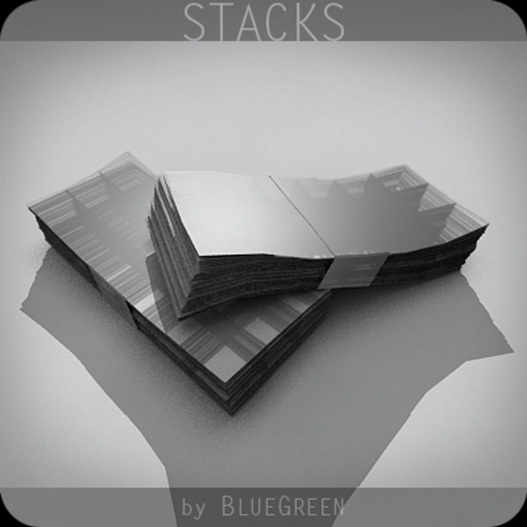 3d Stacks Currency