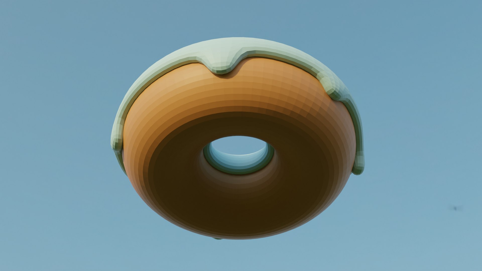 Free Donut With Icing 3D - TurboSquid 2395805