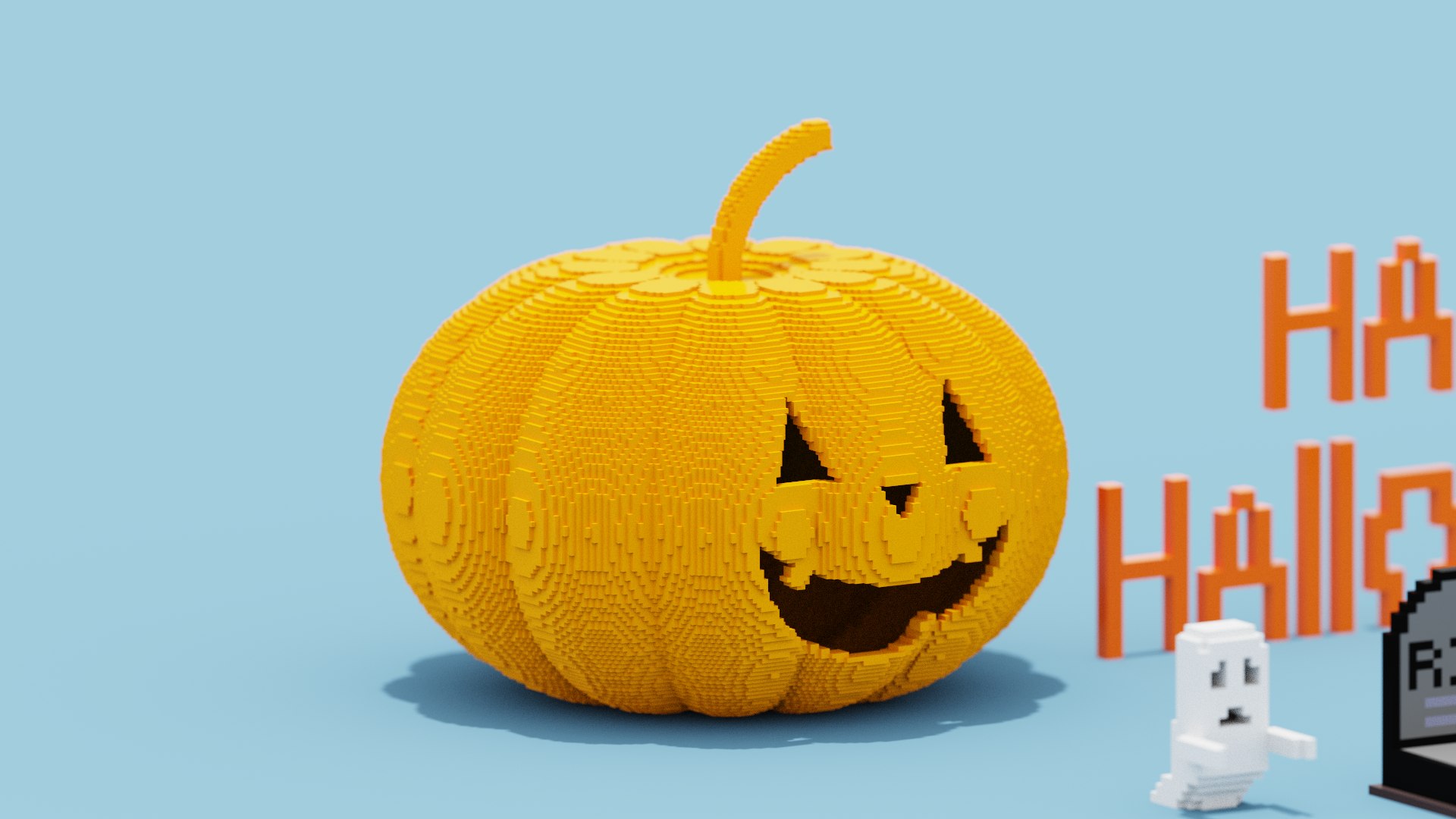 Happy Halloween Pack 3D model - TurboSquid 1971189
