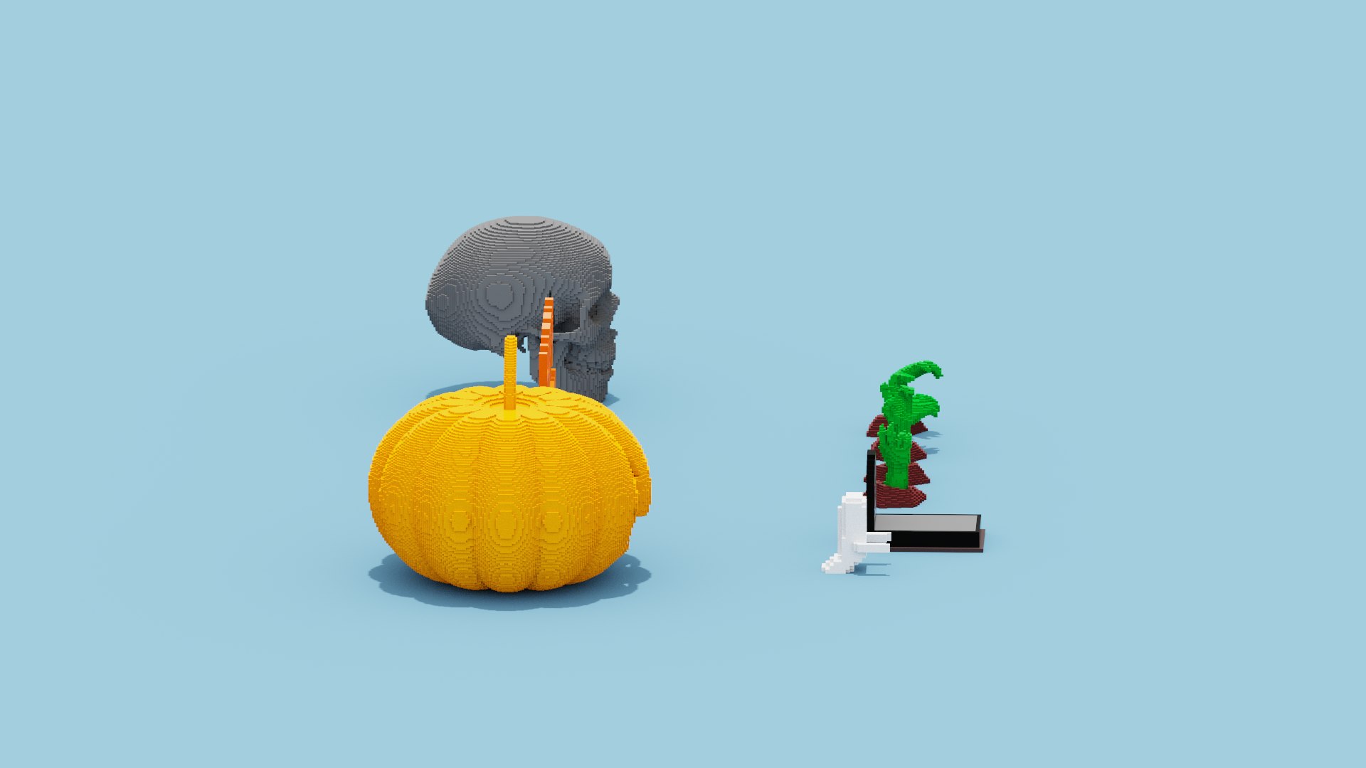 Happy Halloween Pack 3D model - TurboSquid 1971189