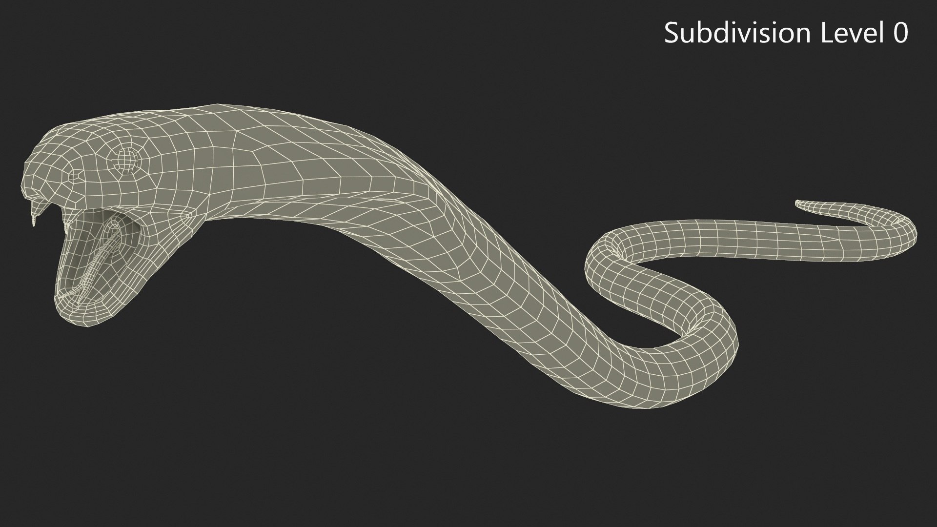 Attack Dark Skin Cobra Animated Rigged 3D Model - TurboSquid 2413248