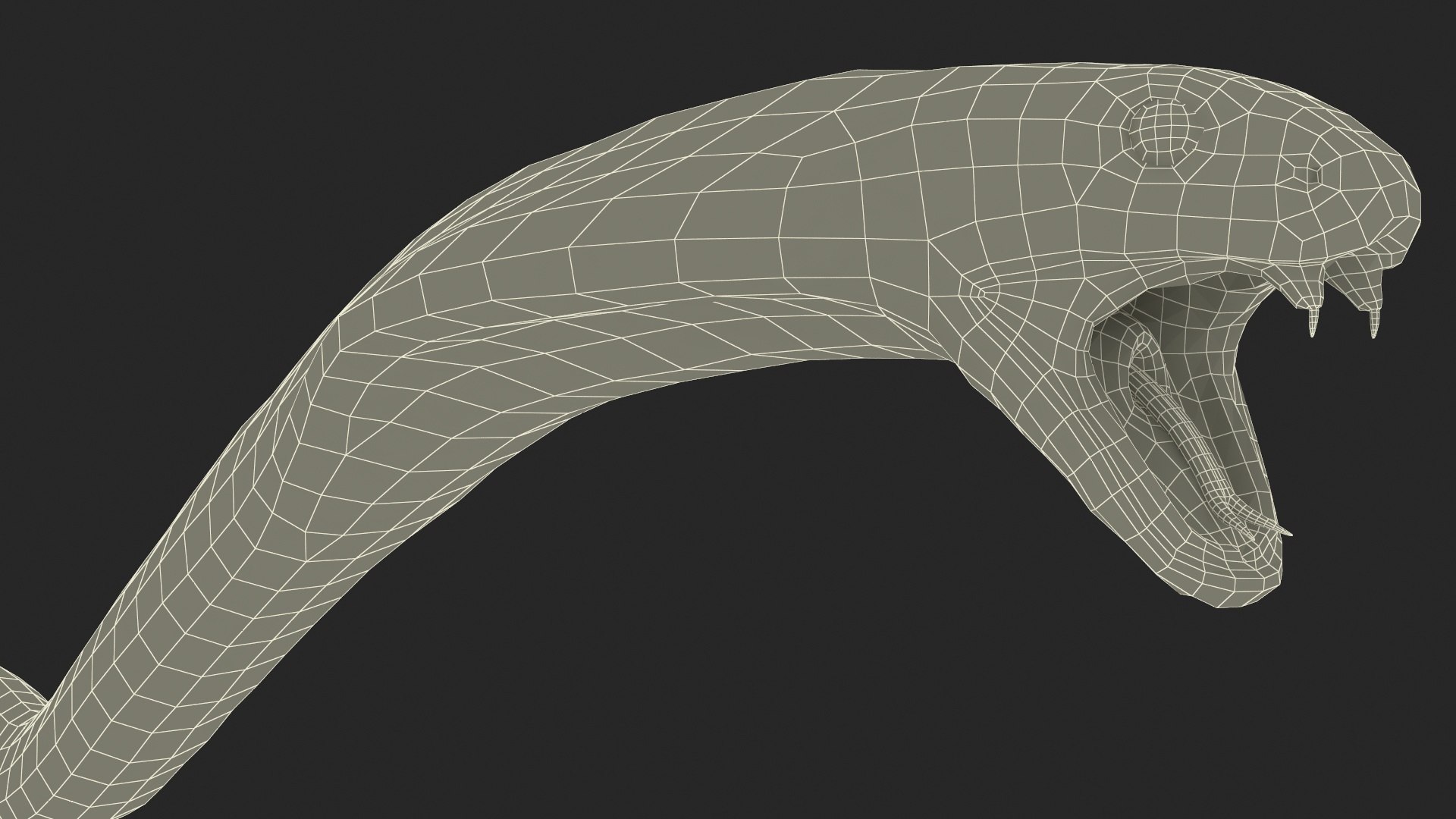 Attack Dark Skin Cobra Animated Rigged 3D Model - TurboSquid 2413248