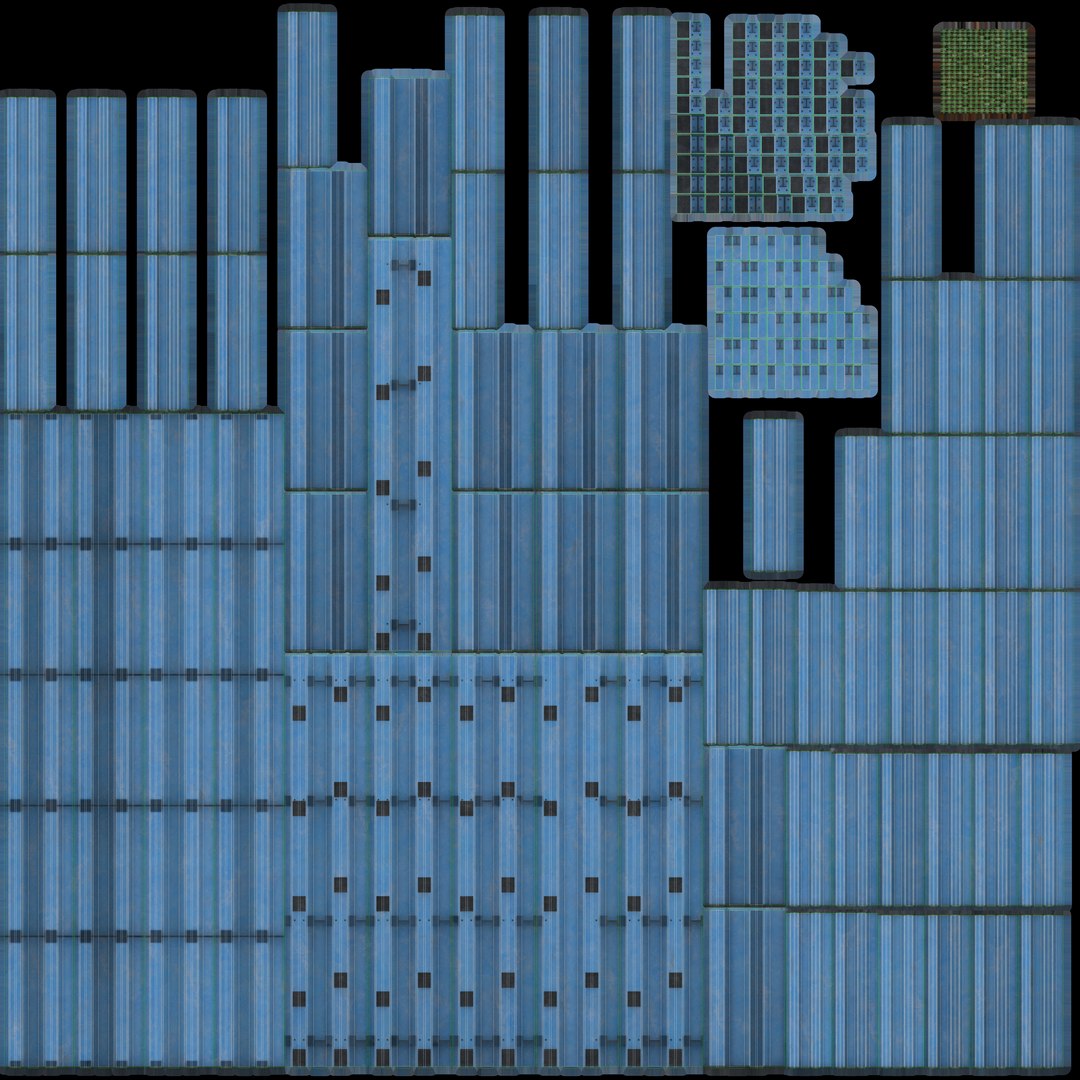 Steel Storage Rack 3D Model - TurboSquid 1622683