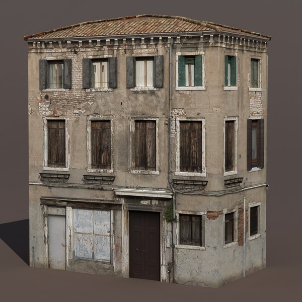 3ds max old building