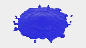 3D sphere splash splatter model - TurboSquid 1161746