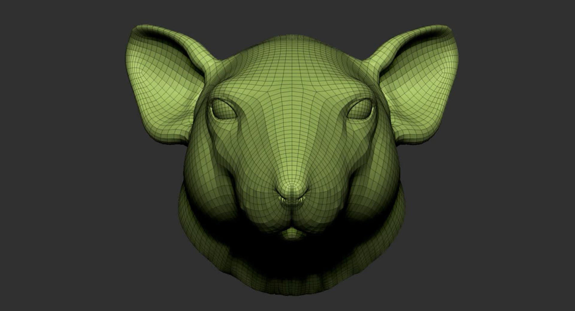 3D Rat Head Base Mesh Model - TurboSquid 1427955