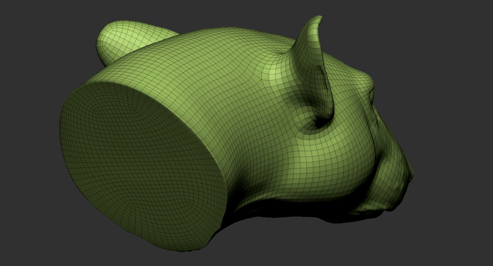 3D Rat Head Base Mesh Model - TurboSquid 1427955