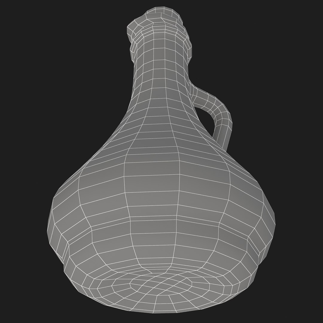 Realistic Vinegar Red 3d Model