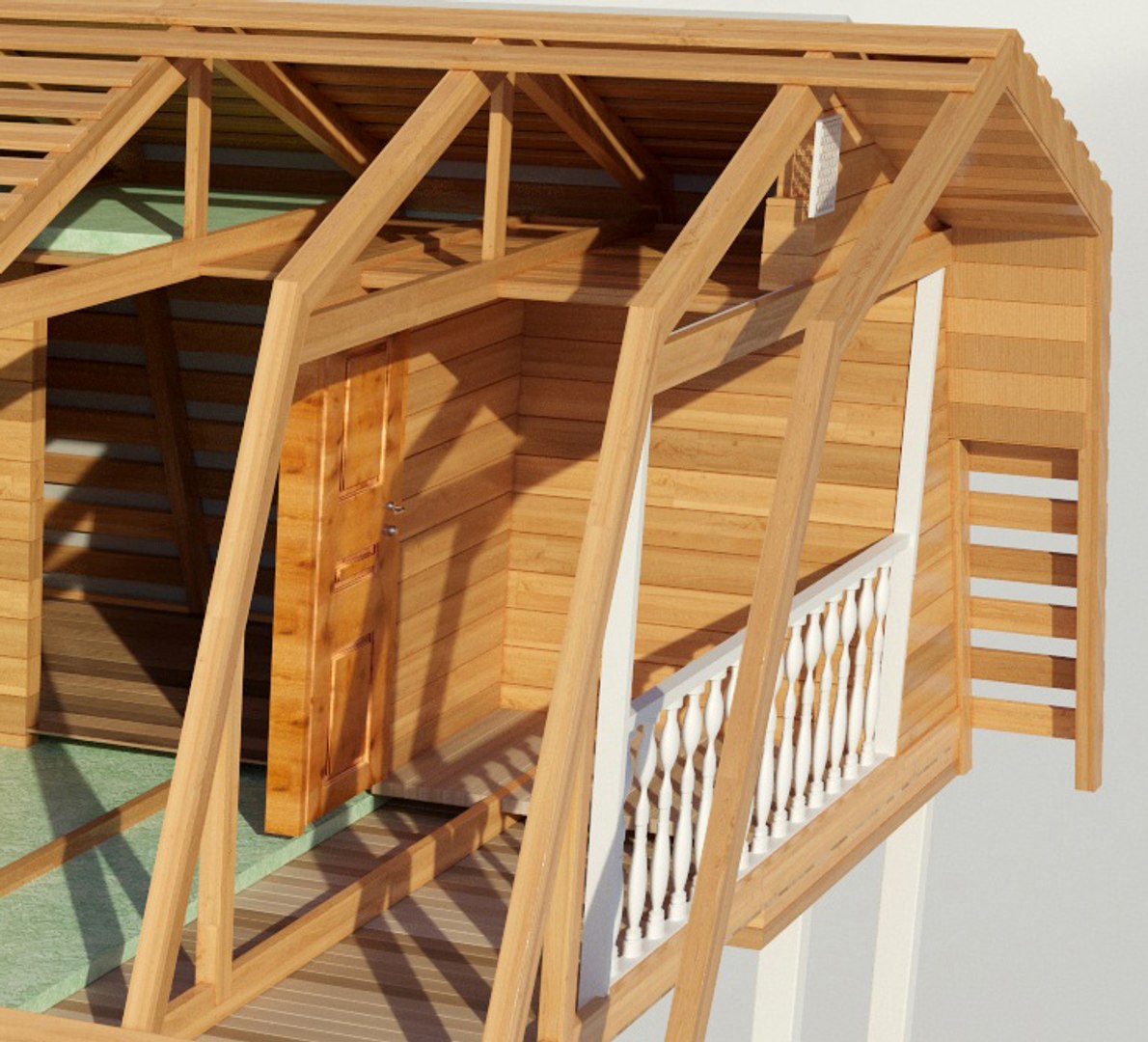 Disassemble House 3D Model - TurboSquid 1330669