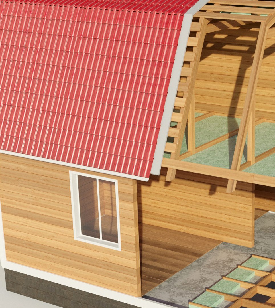 Disassemble House 3D Model - TurboSquid 1330669