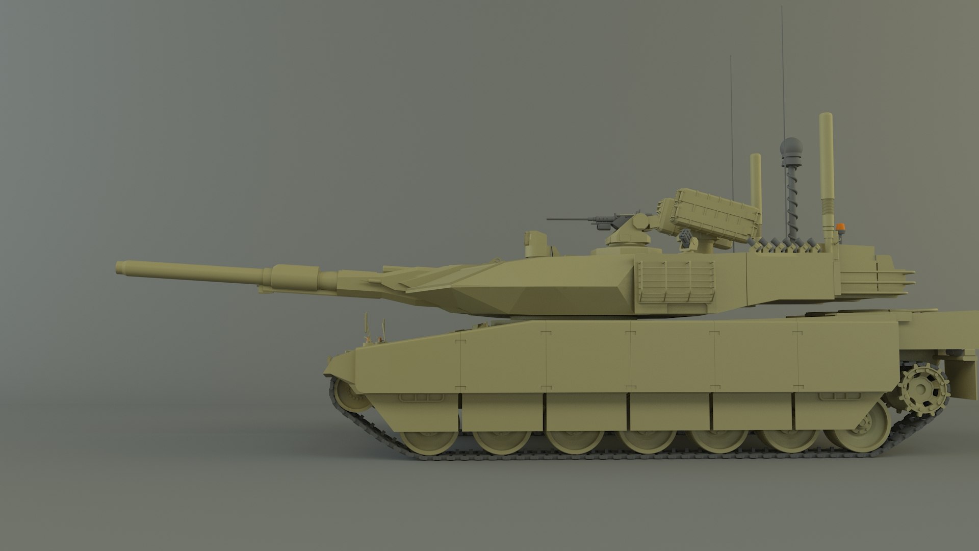 3D Leopard 2 Military Tank Model - TurboSquid 2427863