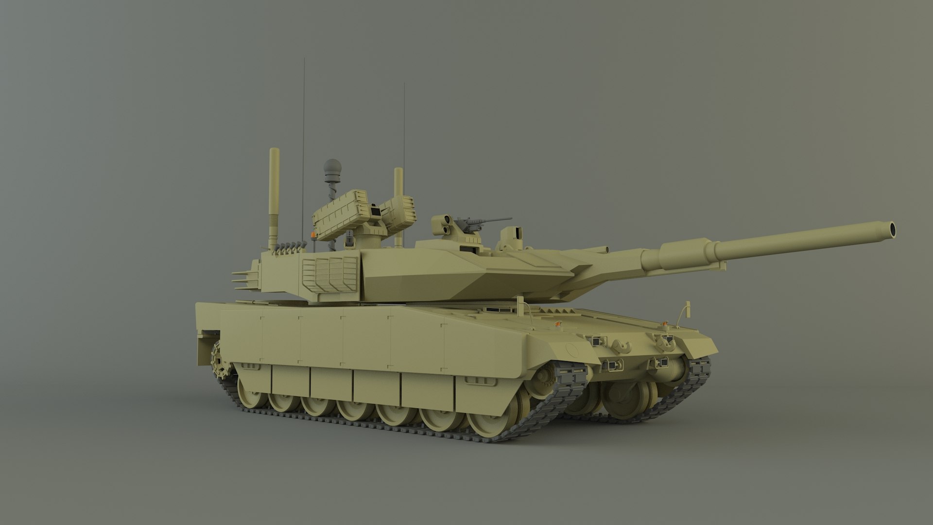 3D Leopard 2 Military Tank Model - TurboSquid 2427863