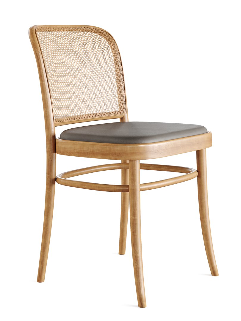 3D Ton Black Dining Chair - TurboSquid 1815975