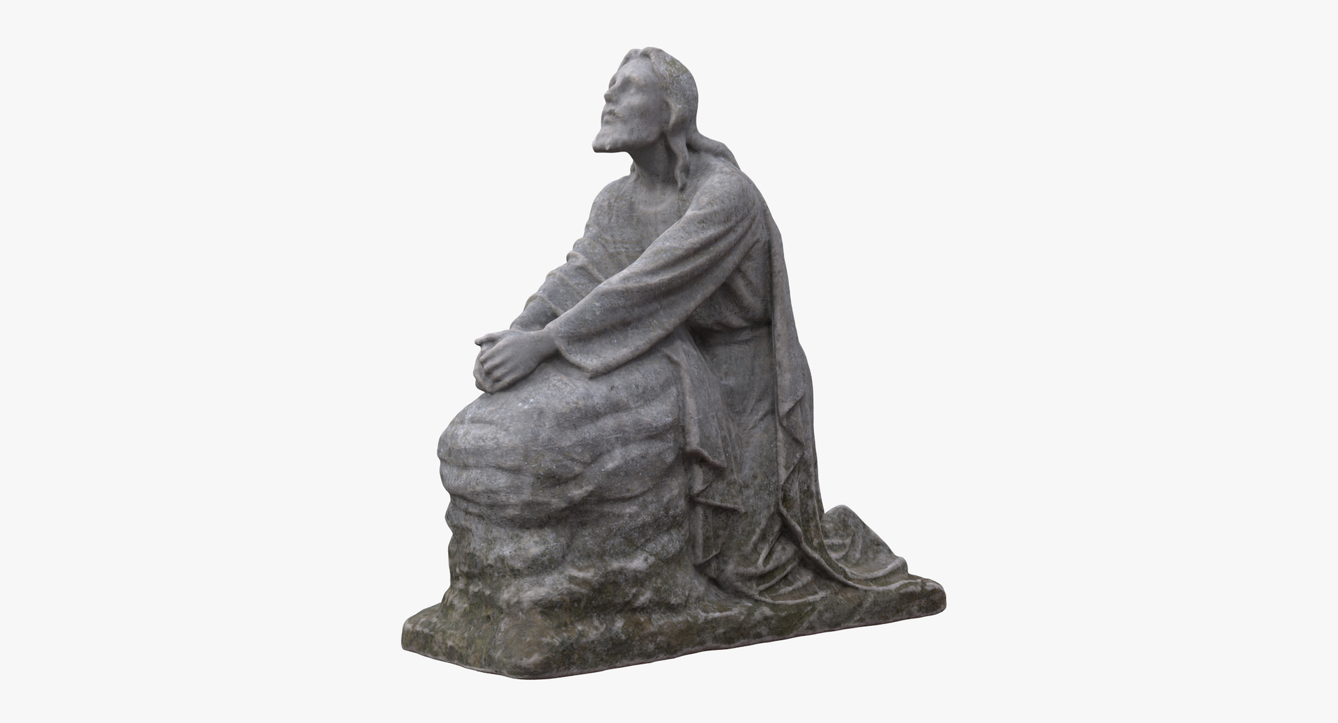 Jesus Praying Statue 3D Model - TurboSquid 1324080