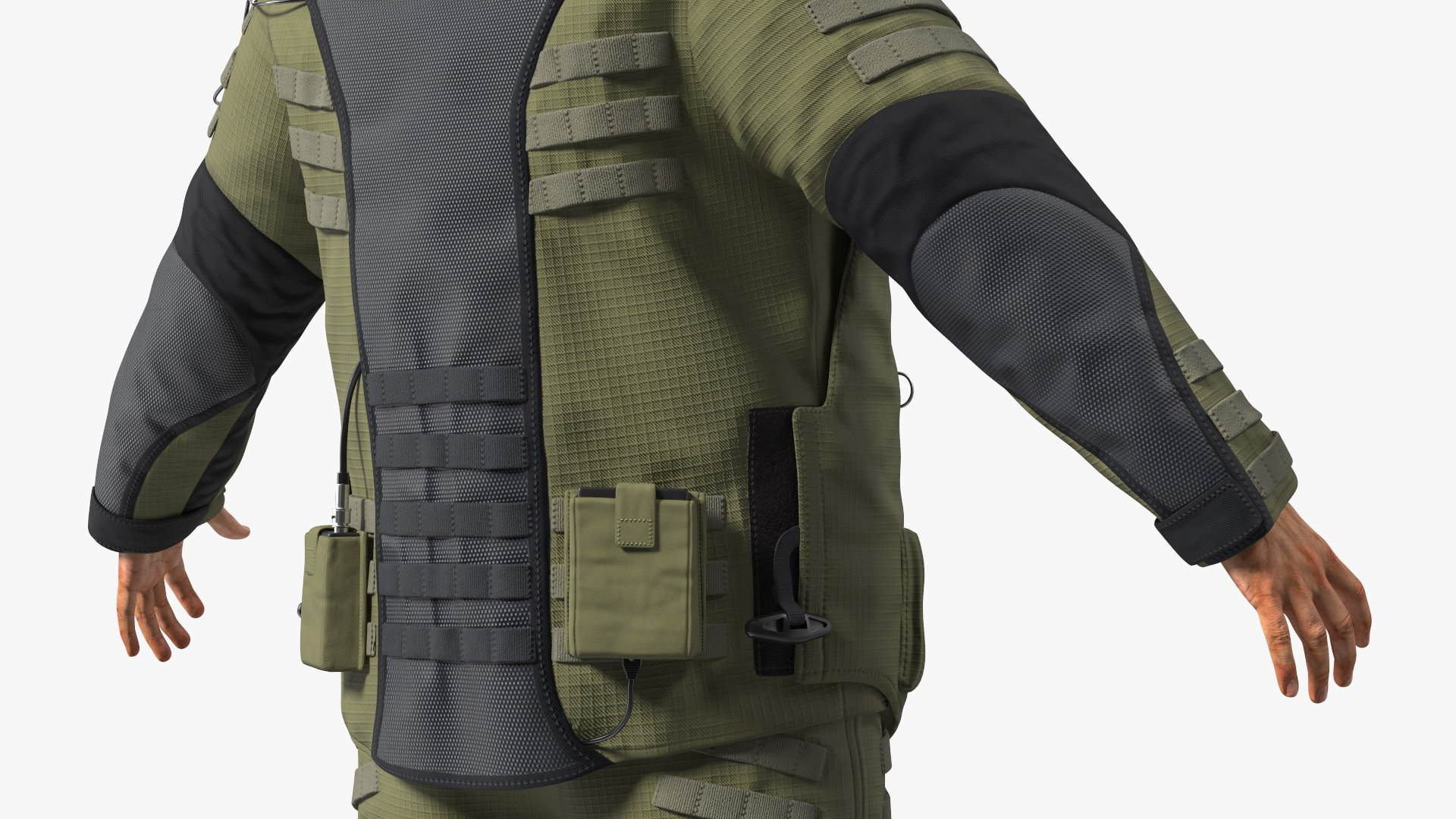 EOD 10 Bomb Suit Rigged For Cinema 4D Model - TurboSquid 2161366