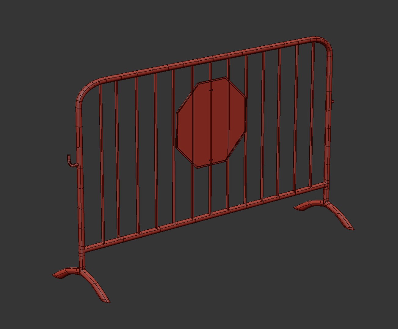 3D model realistic fence repair - TurboSquid 1379173