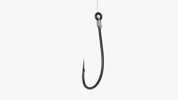 Fishing hook 3D model - TurboSquid 1726177