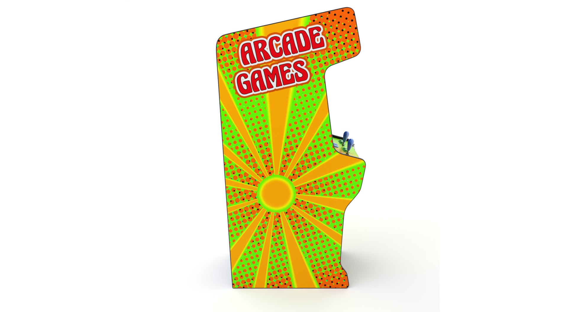 Arcade Game Machine 3D - TurboSquid 2349200