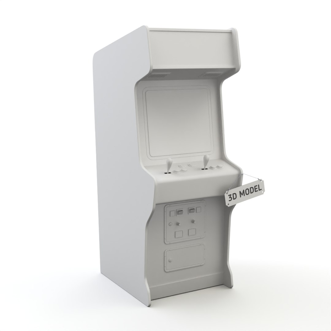 Arcade Game Machine 3D - TurboSquid 2349200