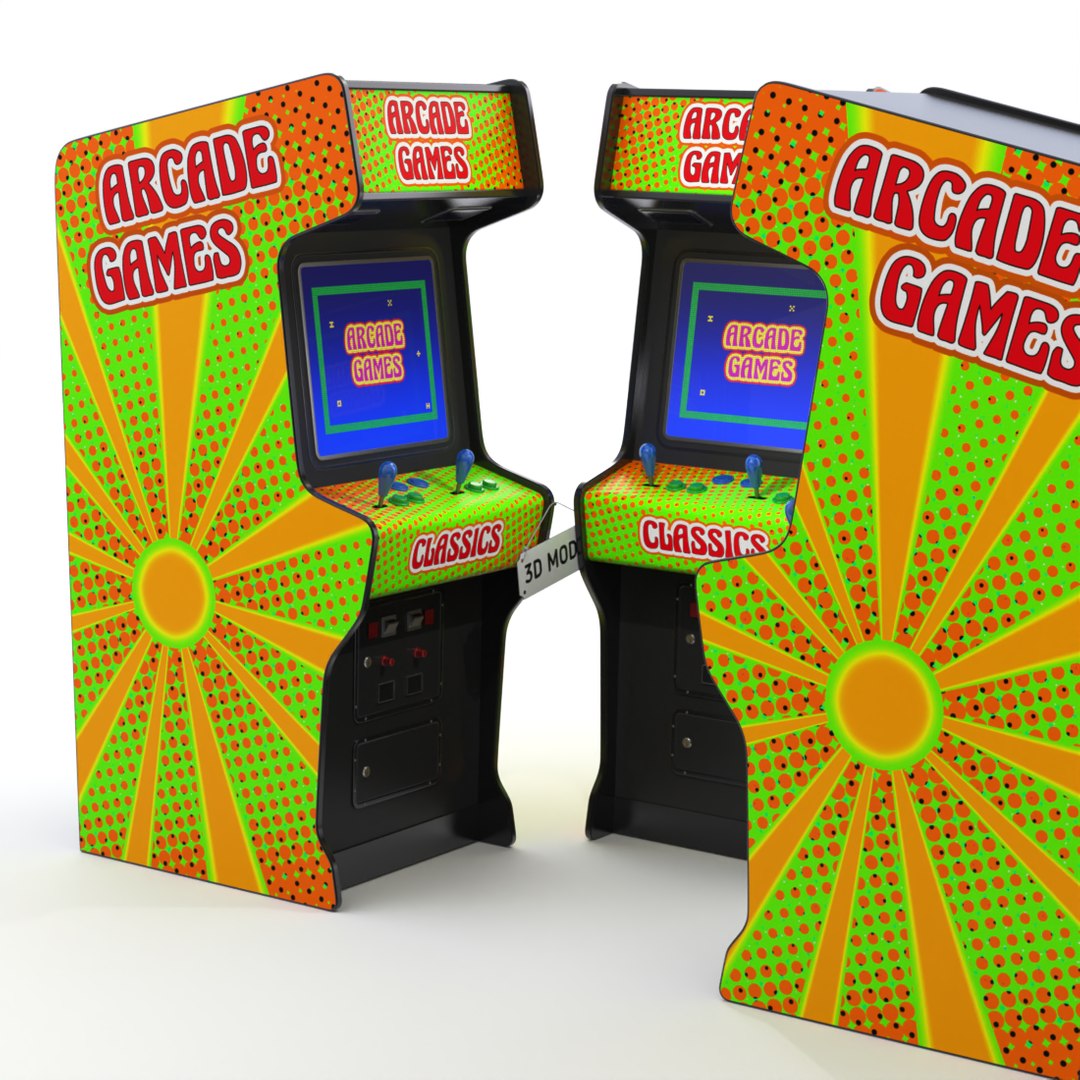 Arcade Game Machine 3D - TurboSquid 2349200