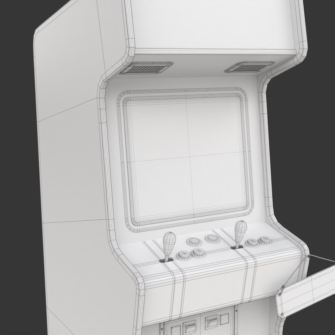Arcade Game Machine 3D - TurboSquid 2349200