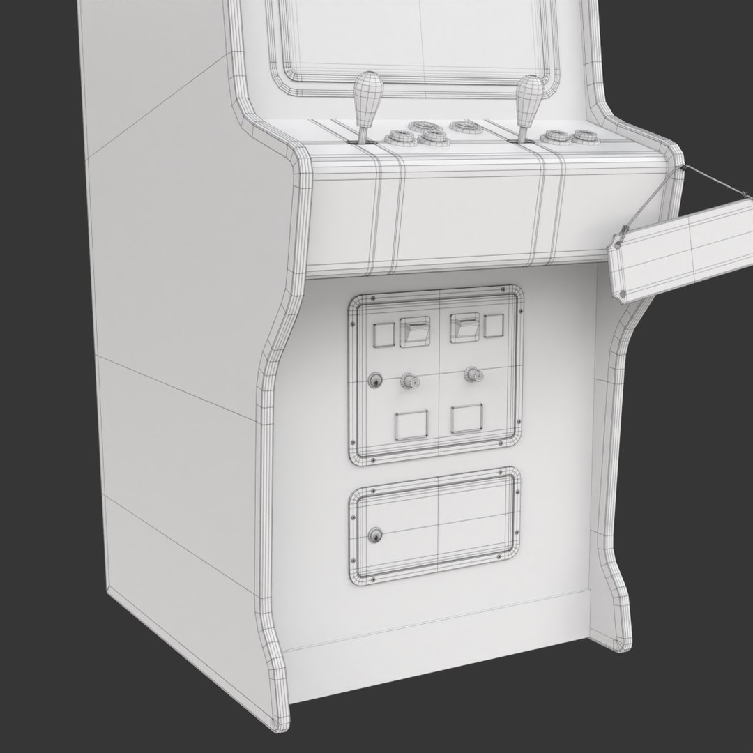 Arcade Game Machine 3D - TurboSquid 2349200