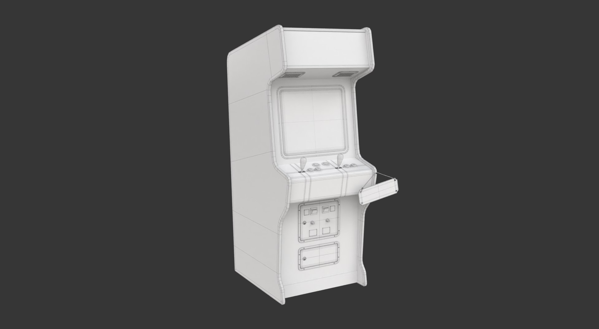 Arcade Game Machine 3D - TurboSquid 2349200