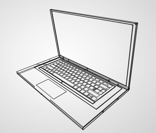 3D Laptop - TurboSquid 1996537