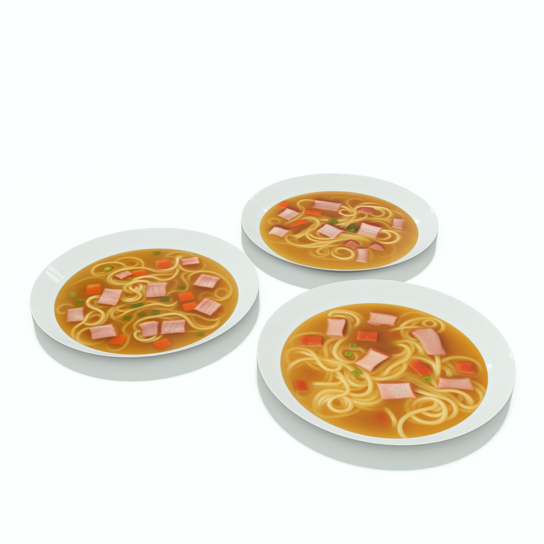 3D Soup Model - TurboSquid 2200662