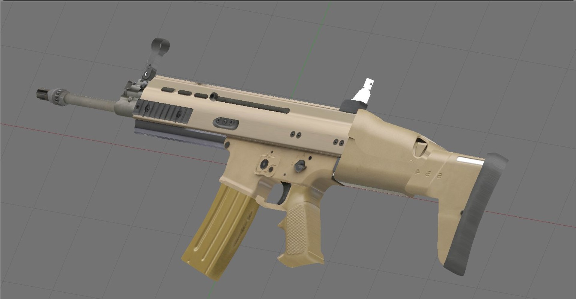 Scar Gun Blend Free