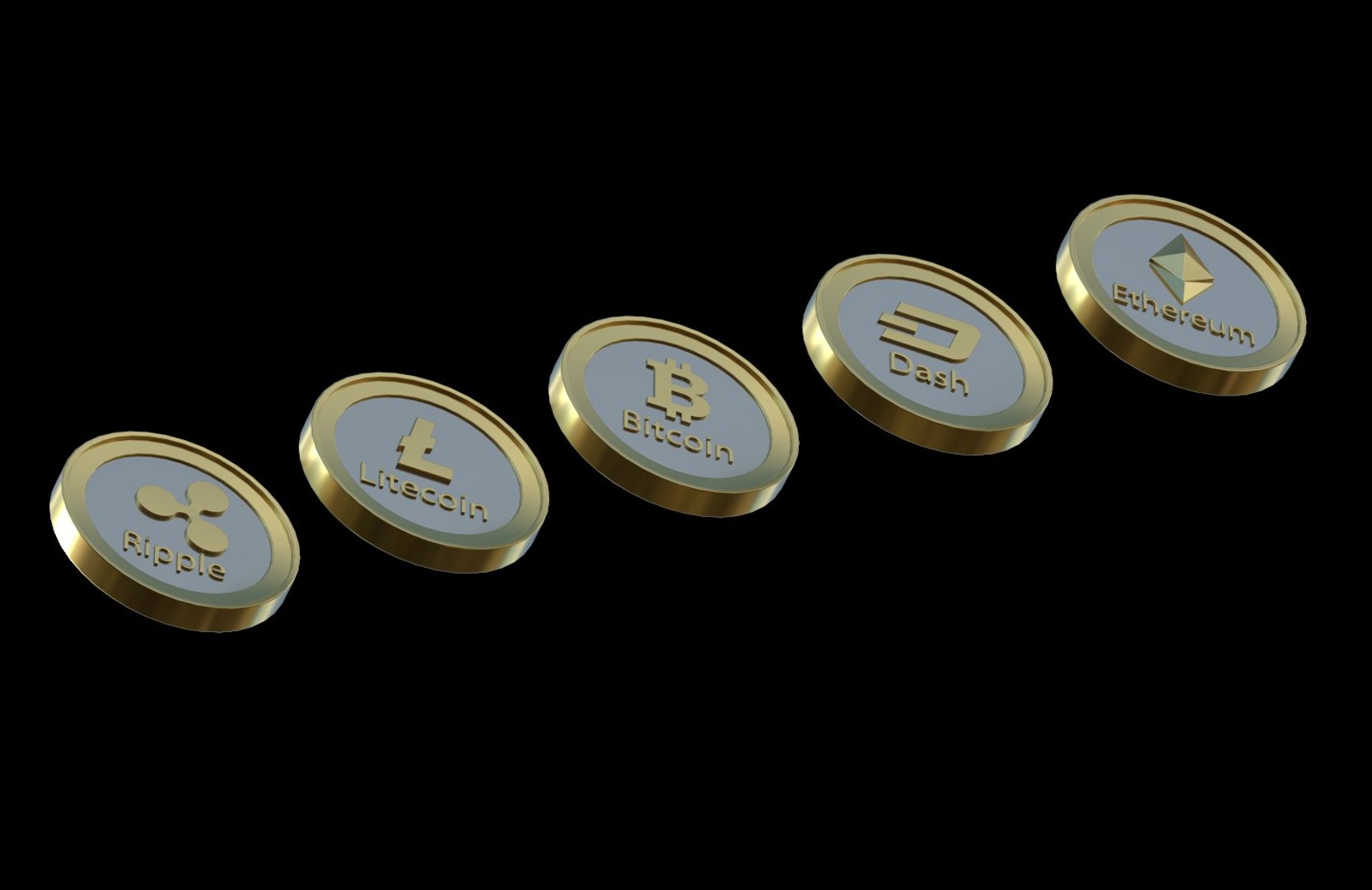 Coin 3D Model - TurboSquid 1523918