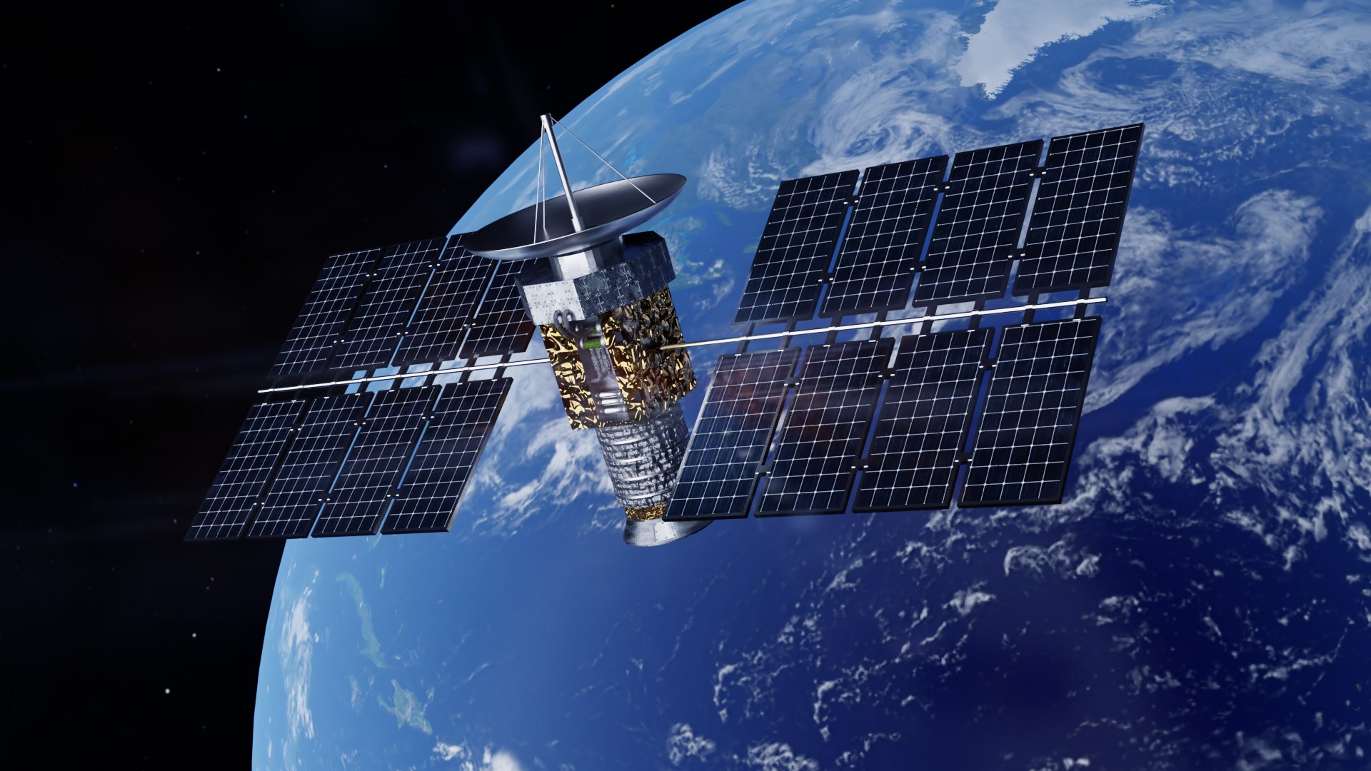 Satellite 3D Model - TurboSquid 1451335