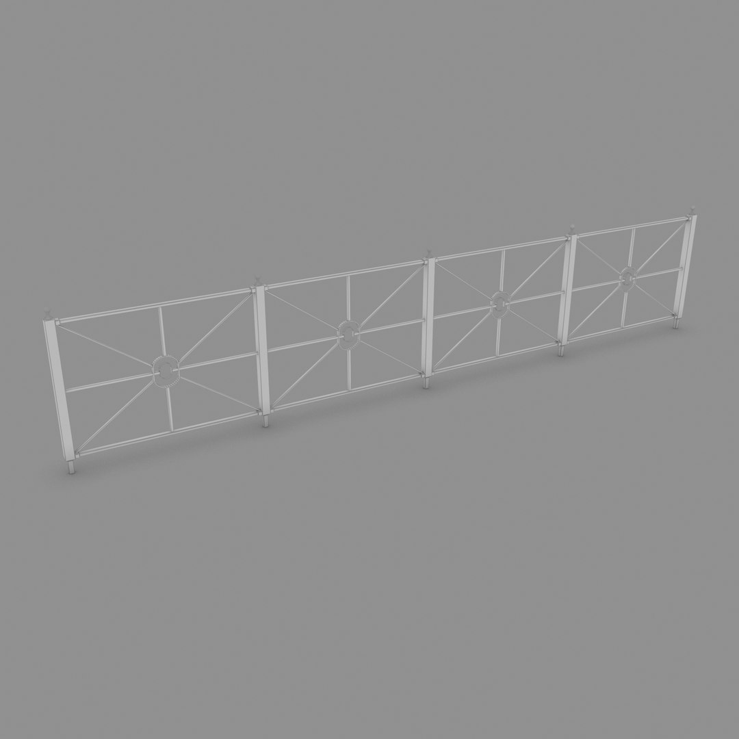 Traffic barrier 3D model - TurboSquid 1657050