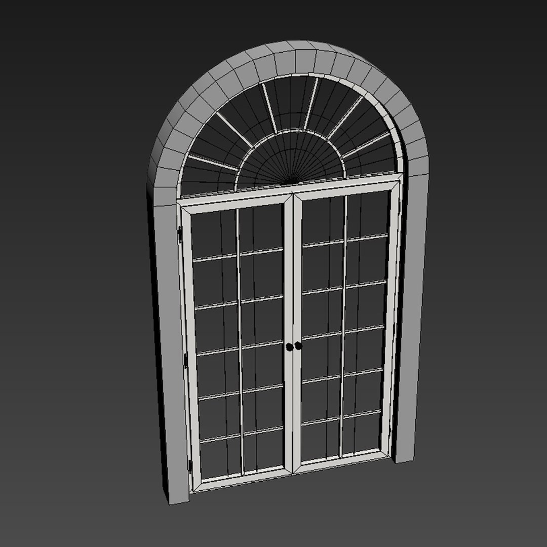 French Window 3d 3ds