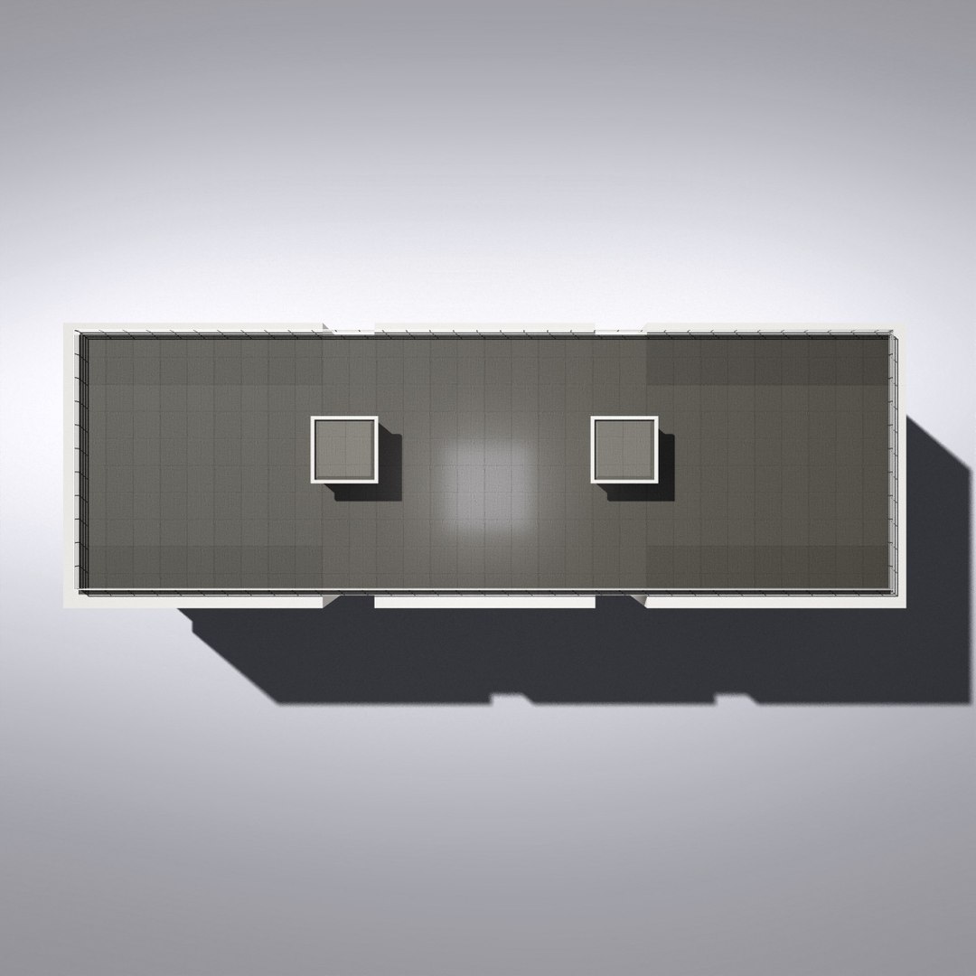 Modern Generic Building 3d Model