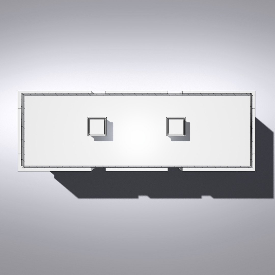 Modern Generic Building 3d Model